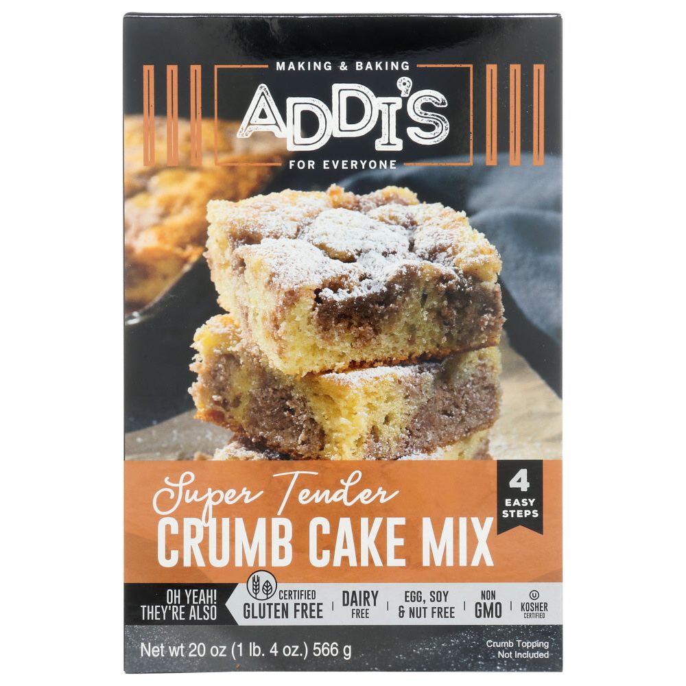 ADDIS FOR EVERYONE: Cake Crumb Mix, 20 OZ – Sunshine Co Op.