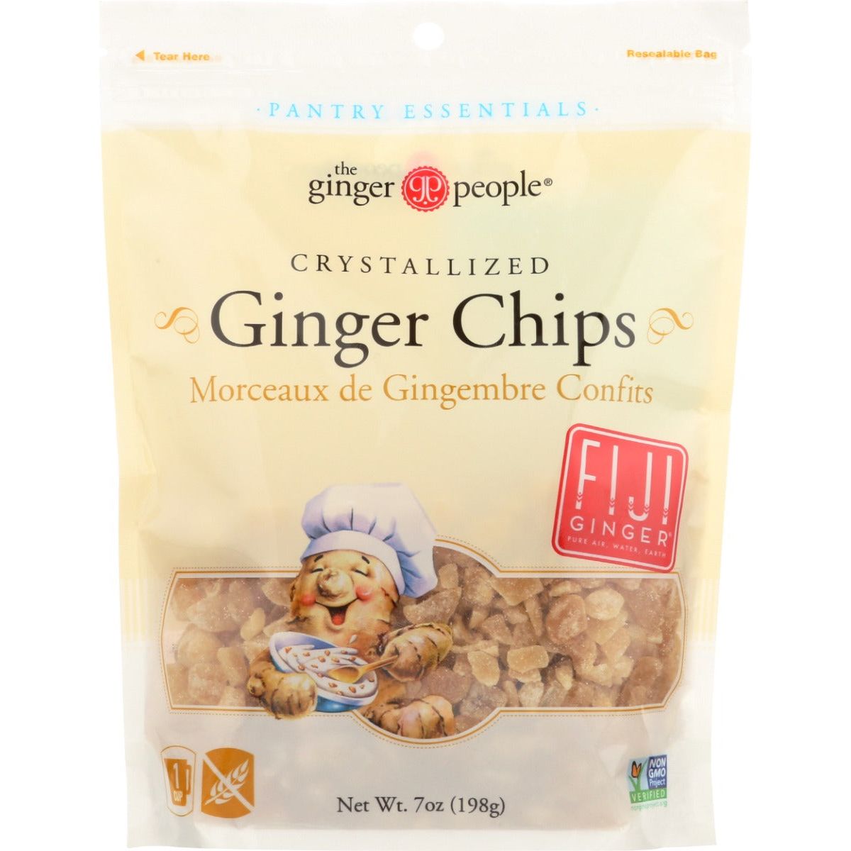 GINGER PEOPLE: Ginger Chips Crystallized, 7 oz – Sunshine Co Op.