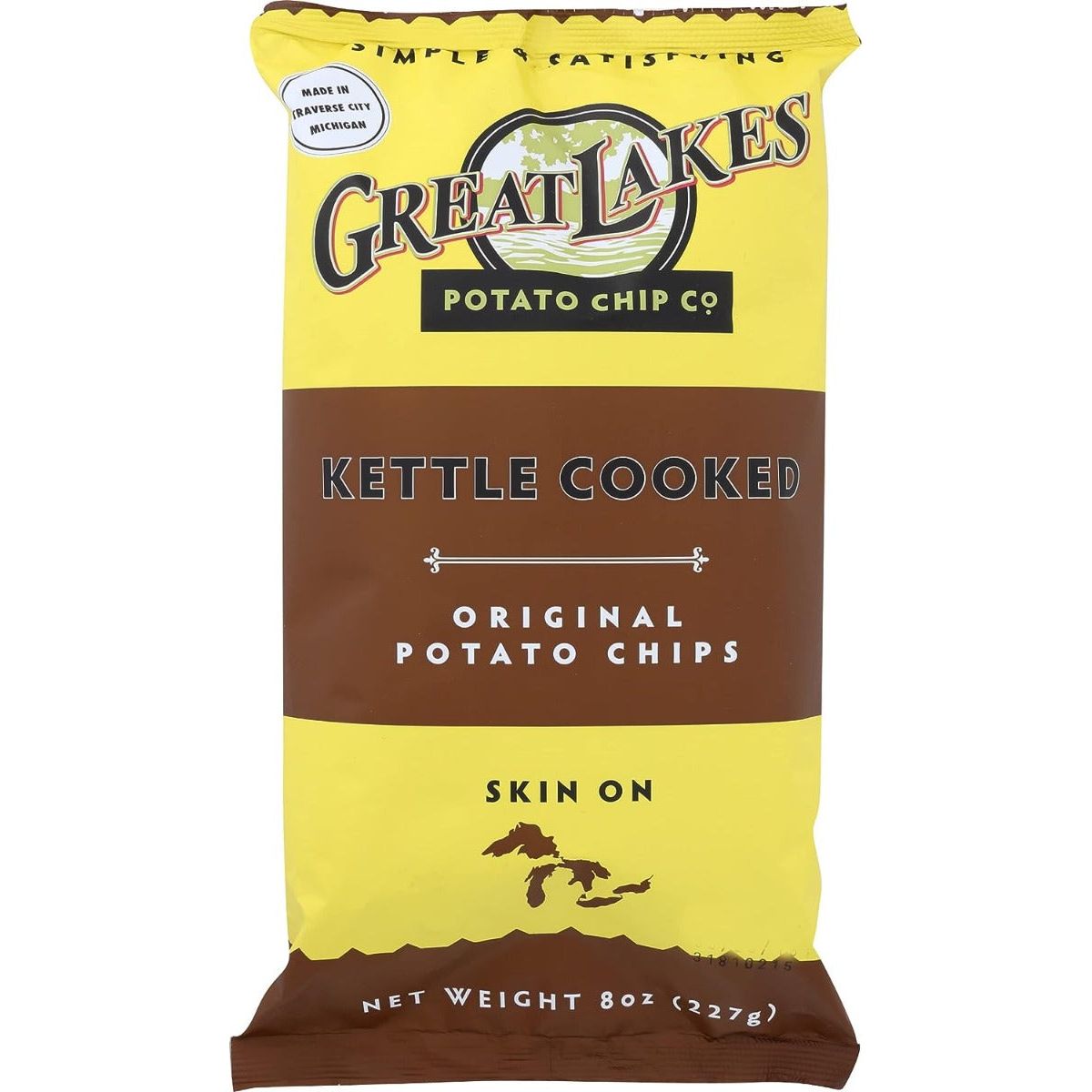 GREAT LAKES POTATO: Original Potato Chips, 8 oz – Sunshine Co Op.