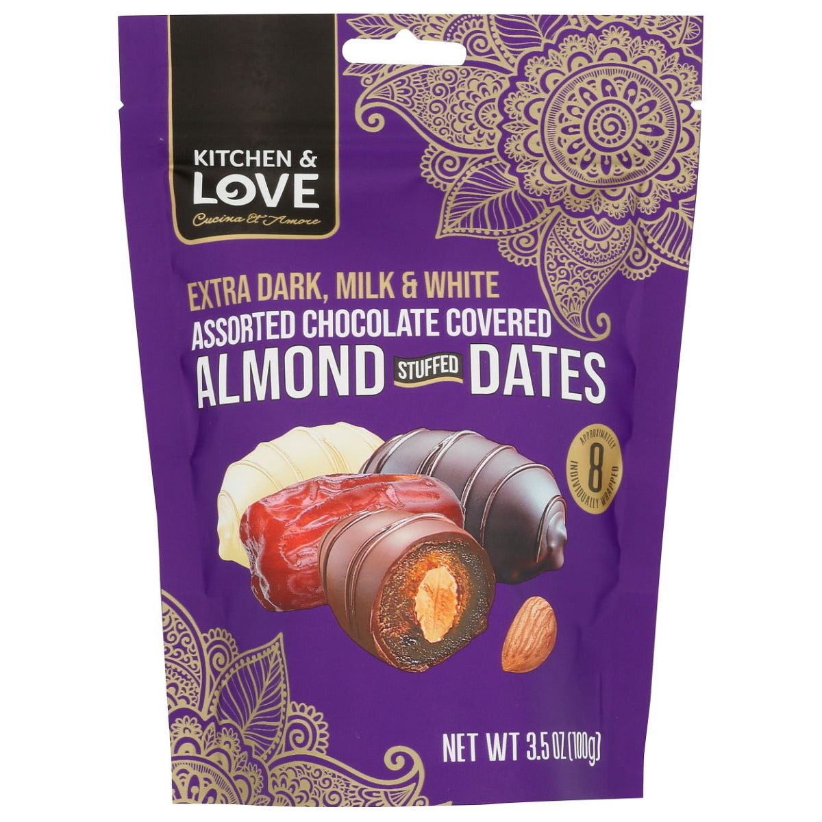 KITCHEN AND LOVE: Extra Dark Milk And White Assorted Chocolate Covered ...