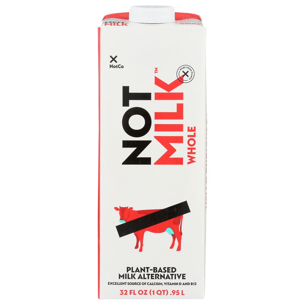 NOTMILK: Whole Plant Based Milk, 32 oz – Sunshine Co Op.