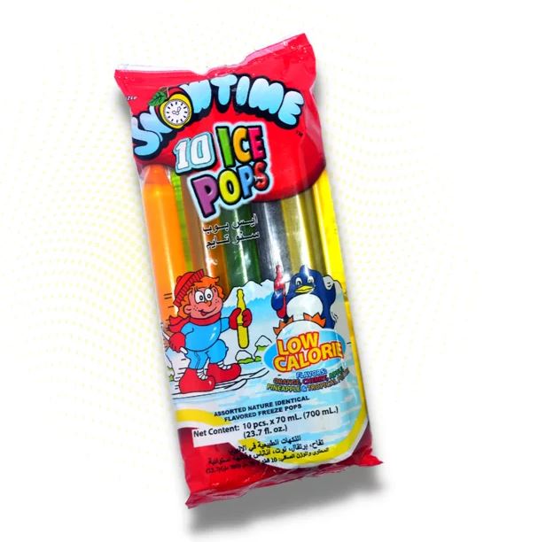 SNOWTIME: Ice Pops Assorted Flavor 10 Count, 23.75 fo – Sunshine Co Op.